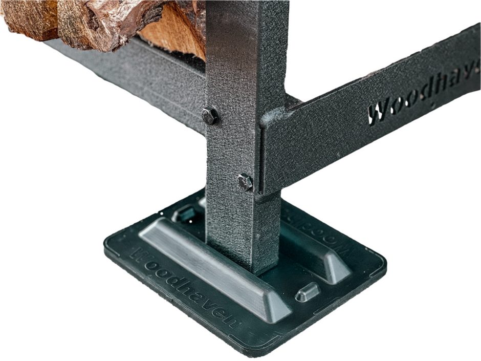 Woodhaven - USA Made Steel Firewood Racks With Covers And Accessories ...