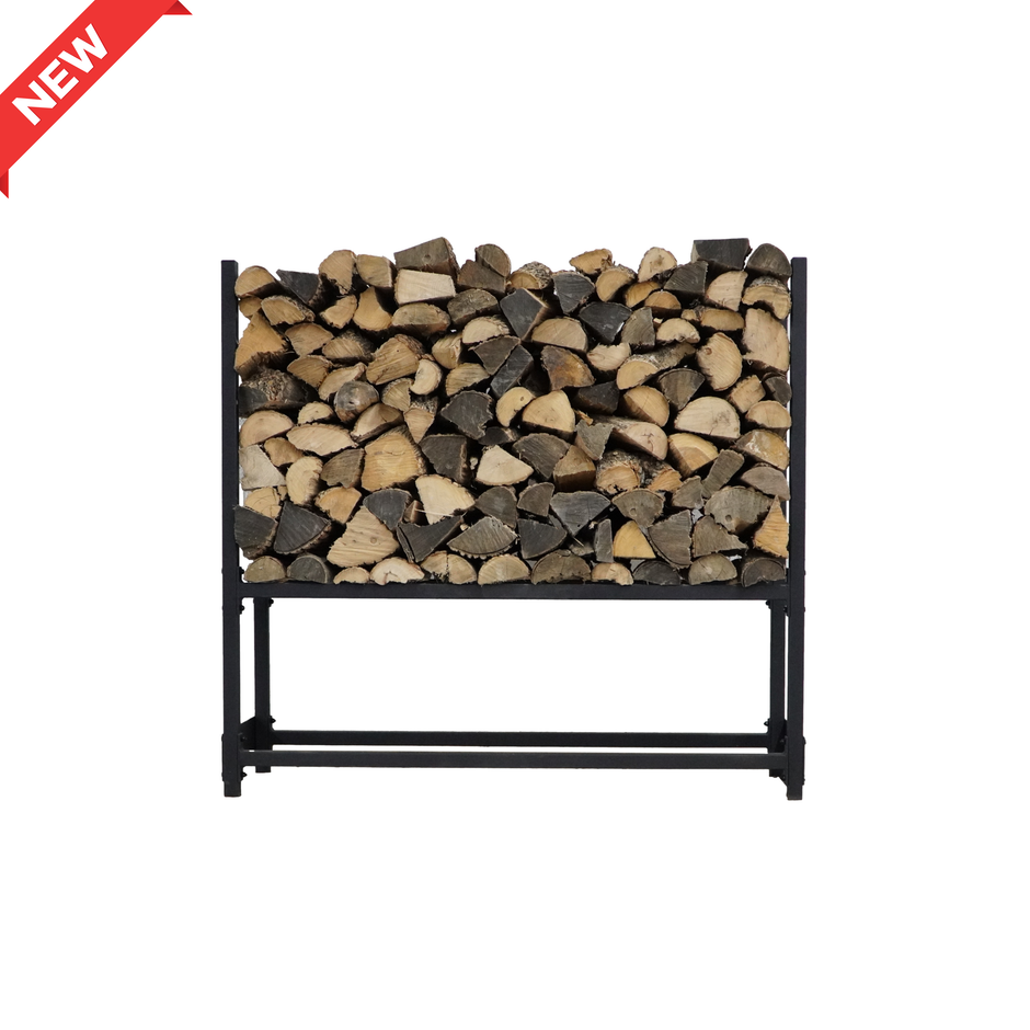 Woodhaven - USA Made Steel Firewood Racks With Covers And Accessories ...