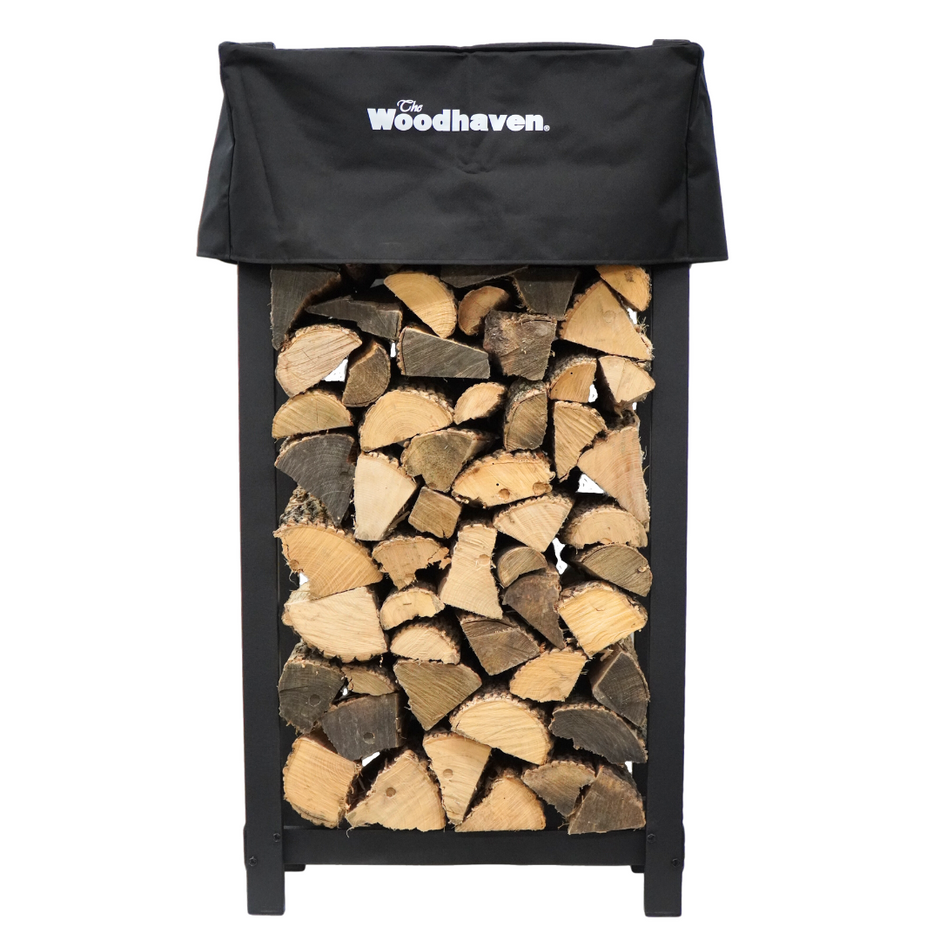 Woodhaven - USA Made Steel Firewood Racks With Covers And Accessories ...