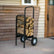 Firewood Cart – 300 lb Capacity, Heavy-Duty Steel | Woodhaven – The ...