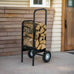 Firewood Cart – 300 lb Capacity, Heavy-Duty Steel | Woodhaven – The ...