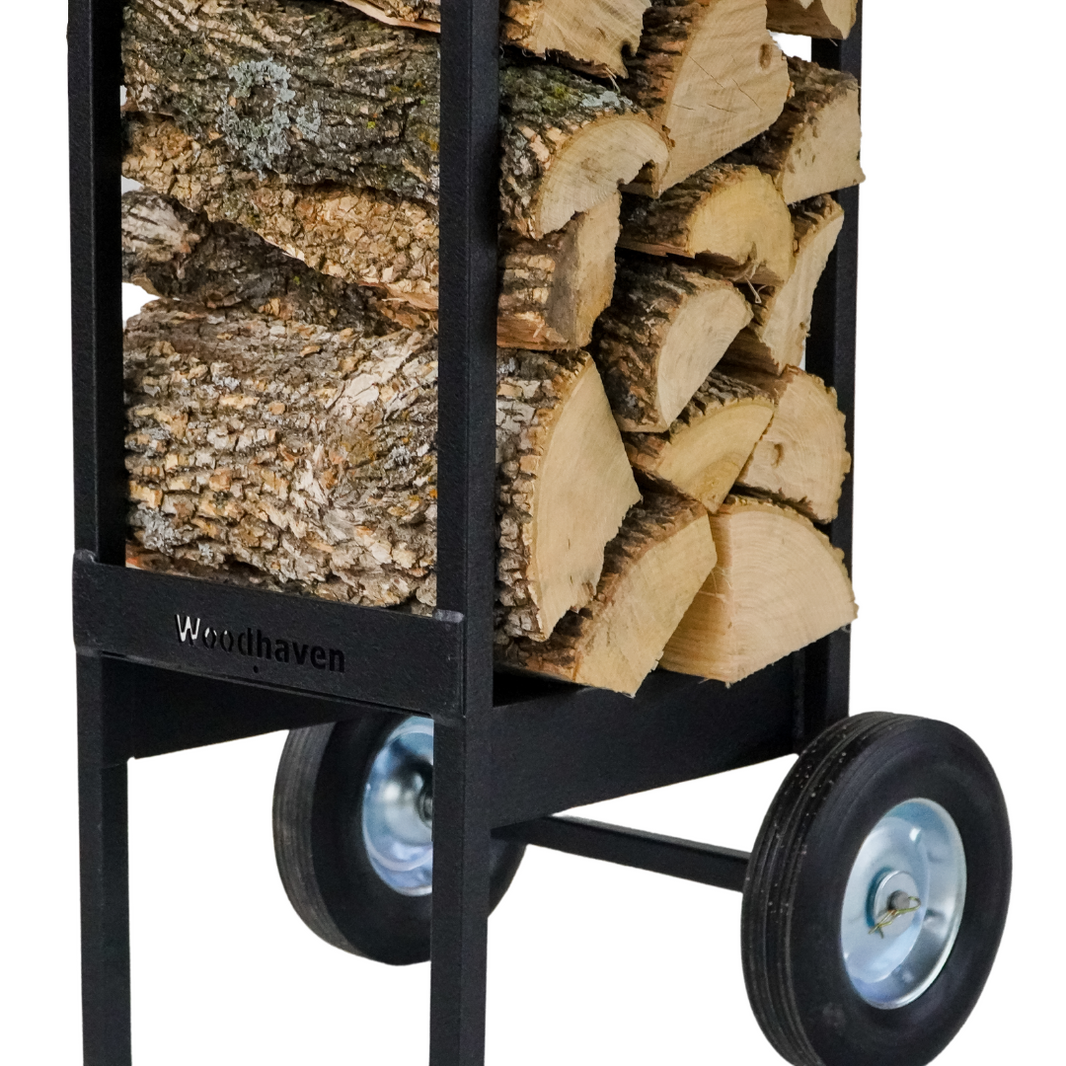 Woodhaven - USA Made Steel Firewood Racks With Covers And Accessories ...